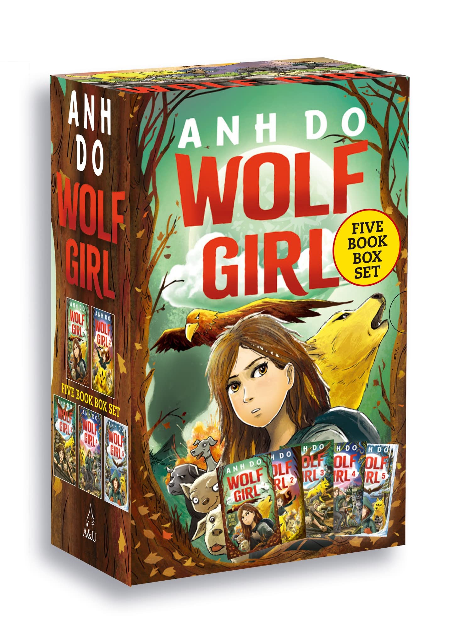 Wolf Girl Five Book Box Set (slipcase) by Anh Do | Goodreads