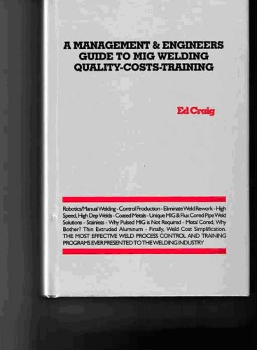 A Management & Engineers Guide to MIG Weld Quality, Productivity and ...