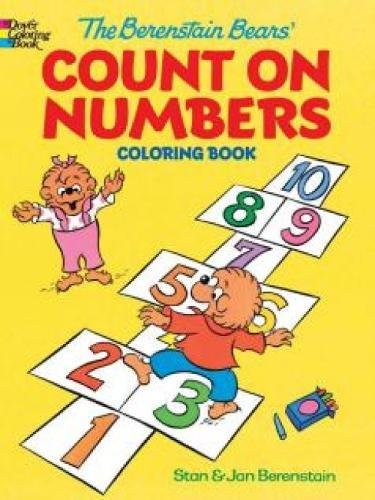 The Berenstain Bears' Count on Numbers Coloring Book by Jan Berenstain ...