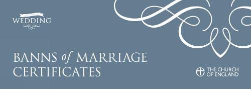 Banns of Marriage Certificates by Church of England | Goodreads