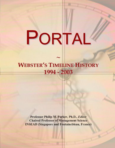Portal: Webster's Timeline History, 1994 - 2003 by Icon Group ...