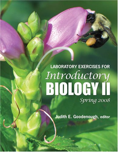 LABORATORY EXERCISES FOR INTRODUCTORY BIOLOGY II by MASSACHUSETTS ...