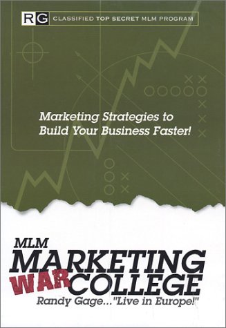 MLM Marketing War College by Randy Gage | Goodreads