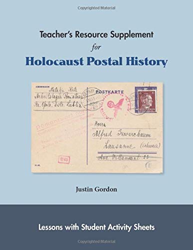 Teacher's Resource Supplement for Holocaust Postal History by Justin ...