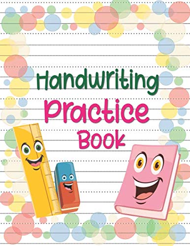 Handwriting Practice Book: Lined Notebook for kids (primary, preschool ...
