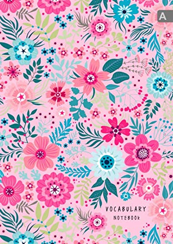 Vocabulary Notebook: A4 Notebook 3 Columns Large with A-Z Alphabetical ...