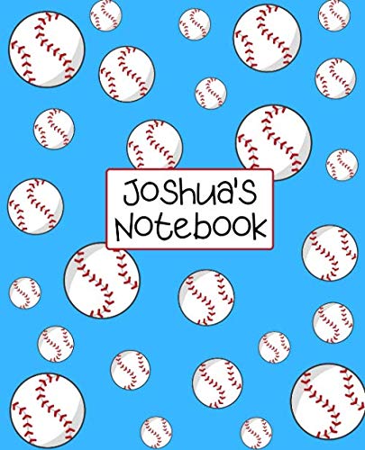 Joshua's Notebook: Personalized Kids Notebook. Wide Ruled Composition ...