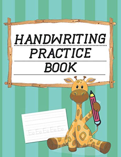 Handwriting Practice Book: Lined Notebook for kids (primary, preschool ...