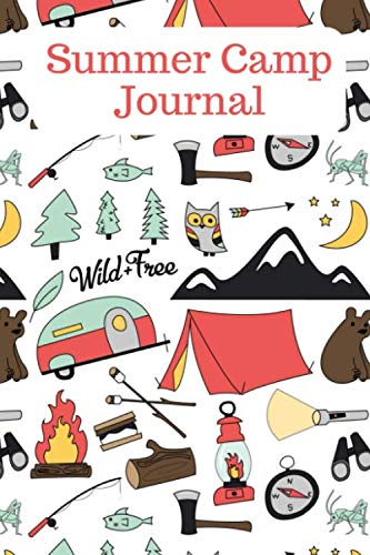Summer Camp Journal: Kids campground memories journal with prompts ...