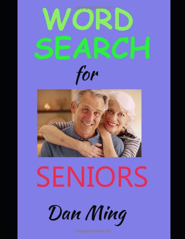 Word Search for Seniors: 50 fun Large Print Word Search Puzzles to ...