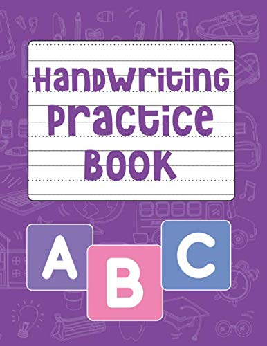Handwriting Practice Book: Lined Notebook for kids (primary, preschool ...
