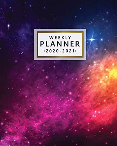 2020-2021 Weekly Planner: 2 Year Weekly & Daily View Organizer & Agenda ...