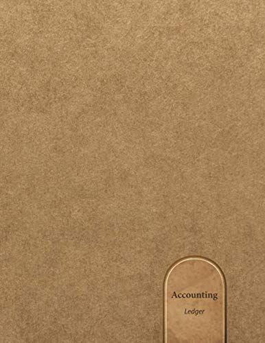 Accounting Ledger: Large Size Simple Ledger / Cash Book Accounts ...