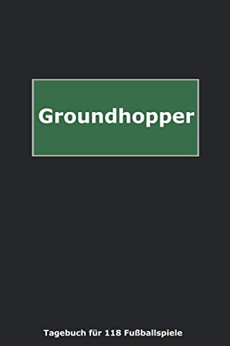 Groundhopper: Geschenkidee für alle Hopper | Unbedingt ein Blick in das ...