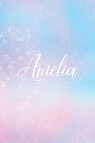 Amelia: Personalized Name Journal Writing Notebook For Girls and Women ...