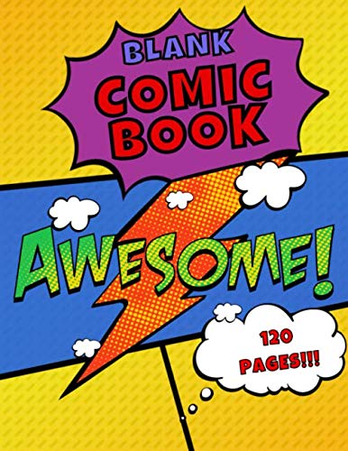 Blank Comic Book Draw Your Own Comics Create Your Own Cartoon Book Journal Sketch Notebook 