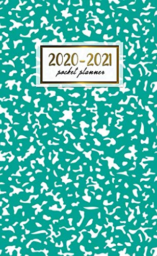2020-2021 Pocket Planner: 2 Year Pocket Monthly Organizer & Calendar ...