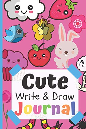 Draw And Write Journal: Grades K-2: Primary Composition Half Page Lined ...