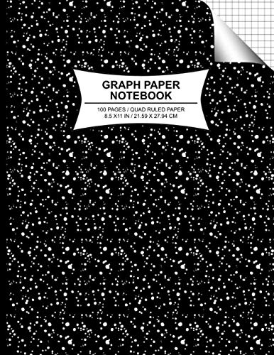 Graph Paper Notebook: Quad Ruled Grid 8.5 x 11 in | 100 Pages Book for ...