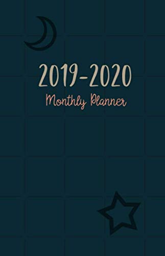 2019-2020 Monthly Planner: Monthly and Weekly Planner small size 5.5" x ...