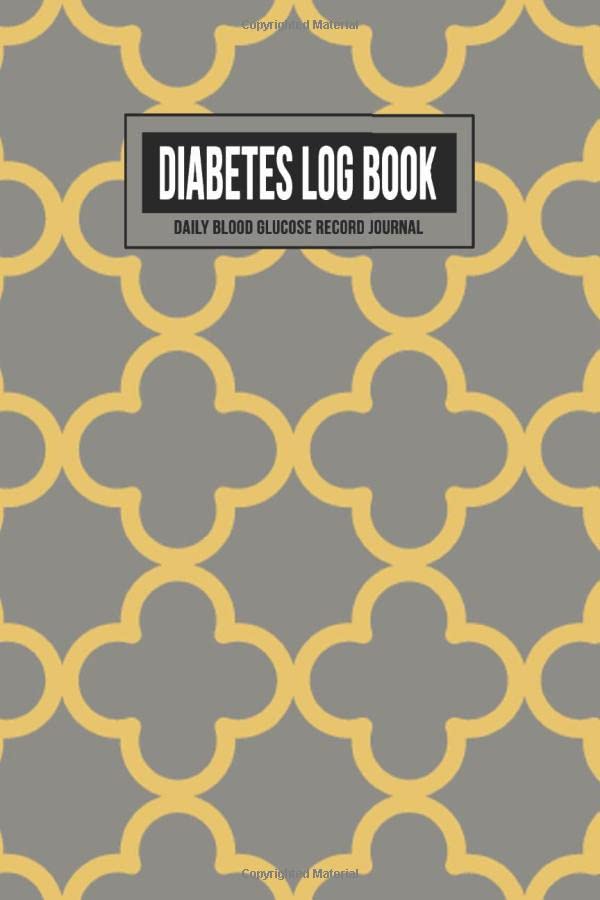 Diabetes Log Book Daily Blood Glucose Record Journal: 2 Years Blood ...