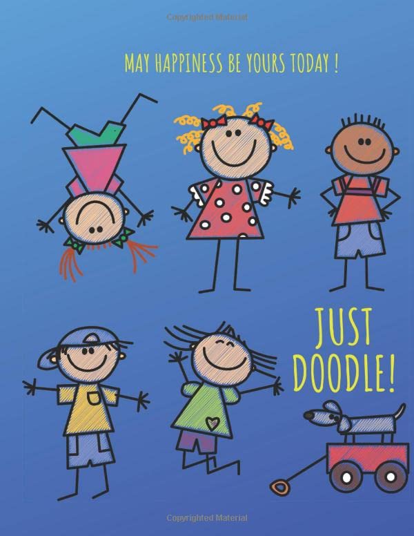 Just Doodle !: Just Doodle ! : Unlined Blank Notebook Journal Book ...