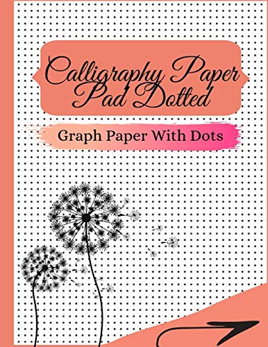 Calligraphy Paper Pad Dotted, Graph Paper With Dots: Think Big Dot Grid ...