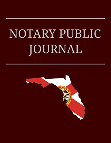 Notary Public Journal: Professional Notary Logbook For Recording ...