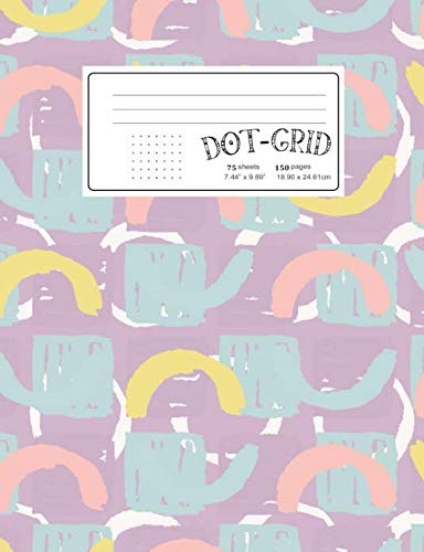 Dot-Grid: Blank Dot Grid Graph Paper In A Cute Notebook for Journaling ...
