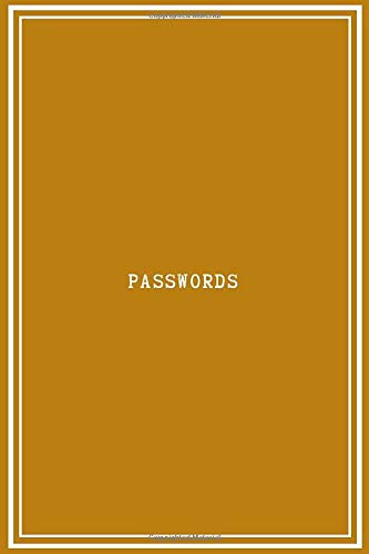 Passwords: Pocket Size Small Alphabetized Internet Password Logbook ...
