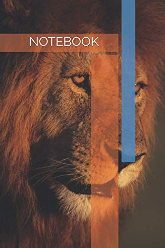 LION NOTEBOOK: NOTEBOOK, JOURNAL, RULED, 100PAGES, ROUGH NOTE ...