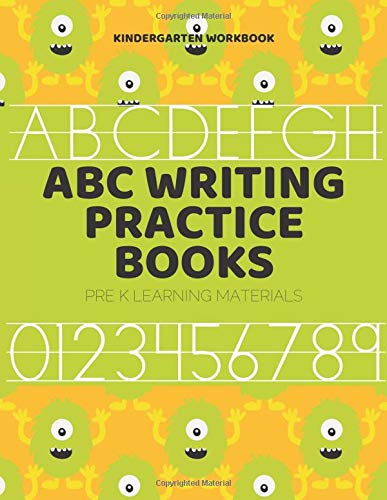 Kindergarten Workbook - ABC Writing Practice Books - Pre K Learning ...