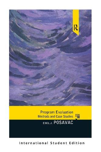  Program Evaluation Methods And Case Studies International Student 