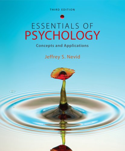 Bundle: Essentials of Psychology: Concepts and Applications, 3rd ...