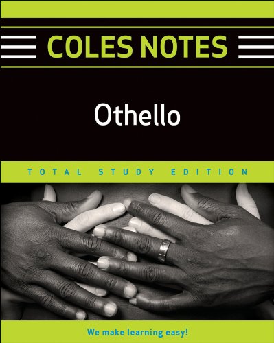 OTHELLO (COLES NOTES TOTAL STUDY EDITION) by William Shakespeare ...