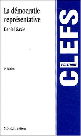 Democratie Representative by Daniel Gaxie | Goodreads
