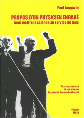 Paul Langevin, propos d'un physicien engagé by Paul Langevin | Goodreads