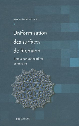 Uniformisation des surfaces de Riemann - retour sur un théorème ...