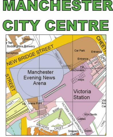 Manchester City Centre Map by Andrew Taylor | Goodreads