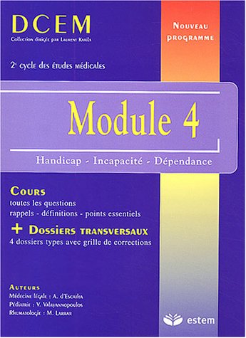 Module 4 : Handicap, incapacitÃ©, dÃ©pendance by Vassili ...