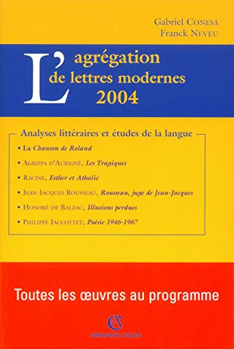 L'agrégation de lettres modernes 2004 by Franck Neveu | Goodreads