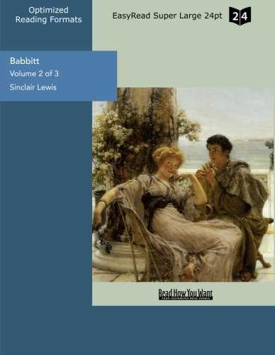 Babbitt: Easyread Super Large 24pt Edition by Sinclair Lewis | Goodreads