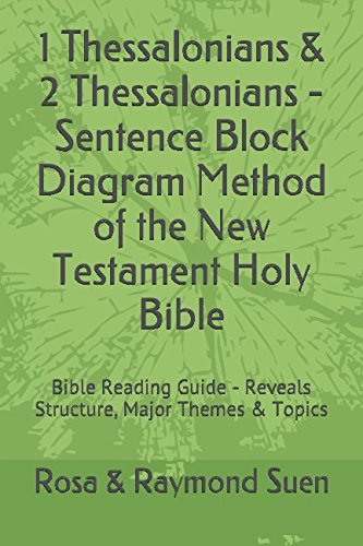 1 Thessalonians & 2 Thessalonians - Sentence Block Diagram Method of ...