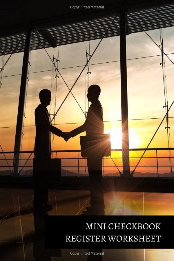 Mini Checkbook Register Worksheet by Insignia Accounts | Goodreads