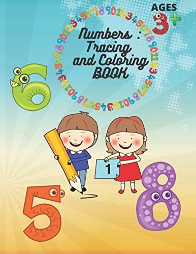 Numbers :Tracing and Coloring BOOK: Numbers Tracing Book for ...