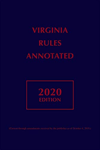 Virginia Rules Annotated by Anonymous | Goodreads