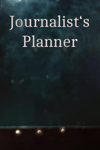 Journalist's Planner: Notebook Graph Journal & Daily Diary ( 6 x 9 inch ...