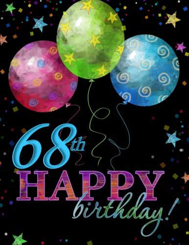 68th Happy Birthday!: Guest Book;68th Birthday Party Supplies in Al ...