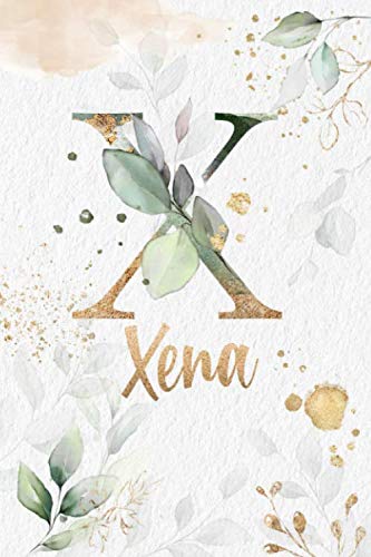 Xena: Personalized Undated Planner Notebooks / Journals with Name and ...
