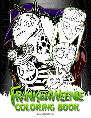 Frankenweenie Coloring Book: Creative Coloring Books For Kid And Adult ...